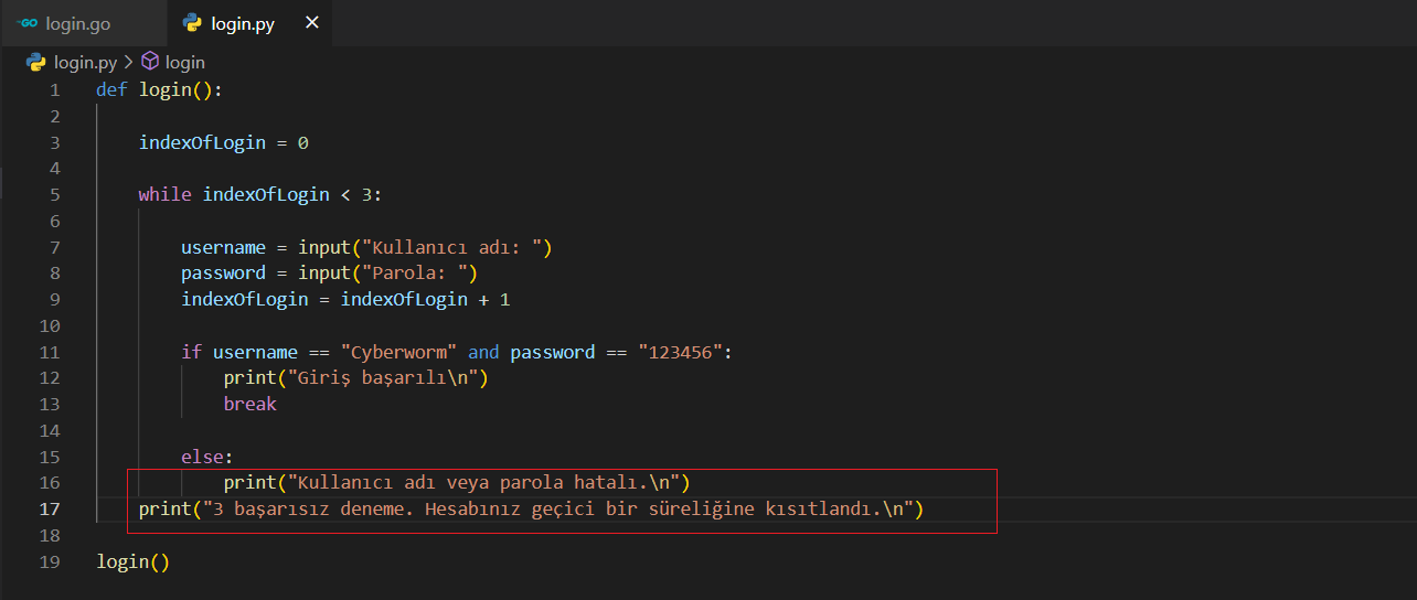 Kullanıcı Giriş Güvenliği | CyberWorm