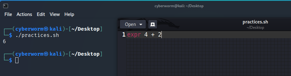 Bash ve Matematik | CyberWorm