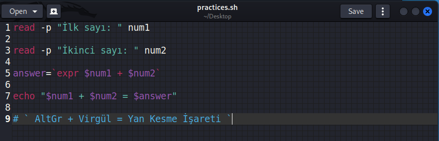 Bash ve Matematik | CyberWorm